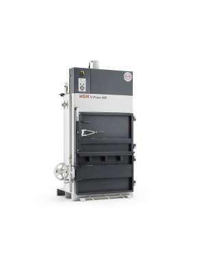 Vertical baler | Save space and costs | HSM