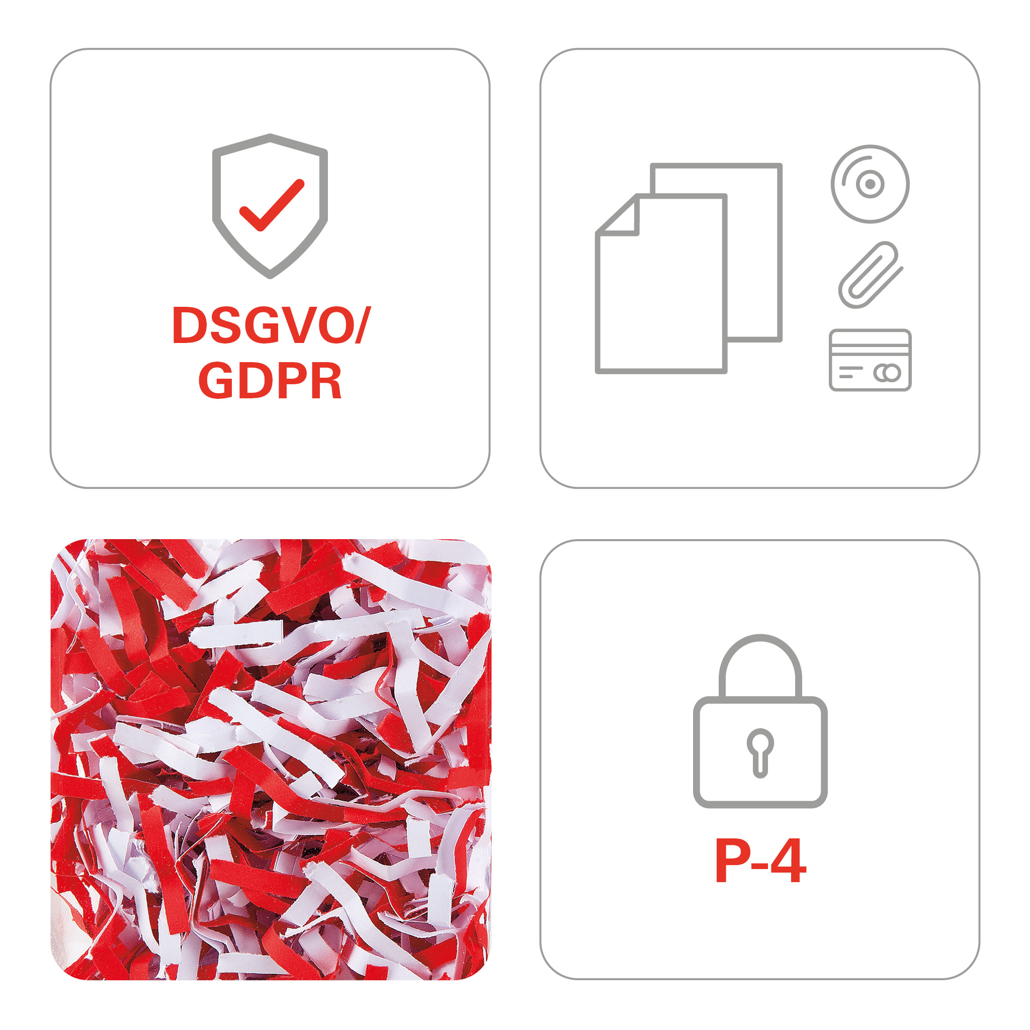 HSM SECURIO B26 4 5 X 30 Mm Destructoras De Documentos Destruir HSM