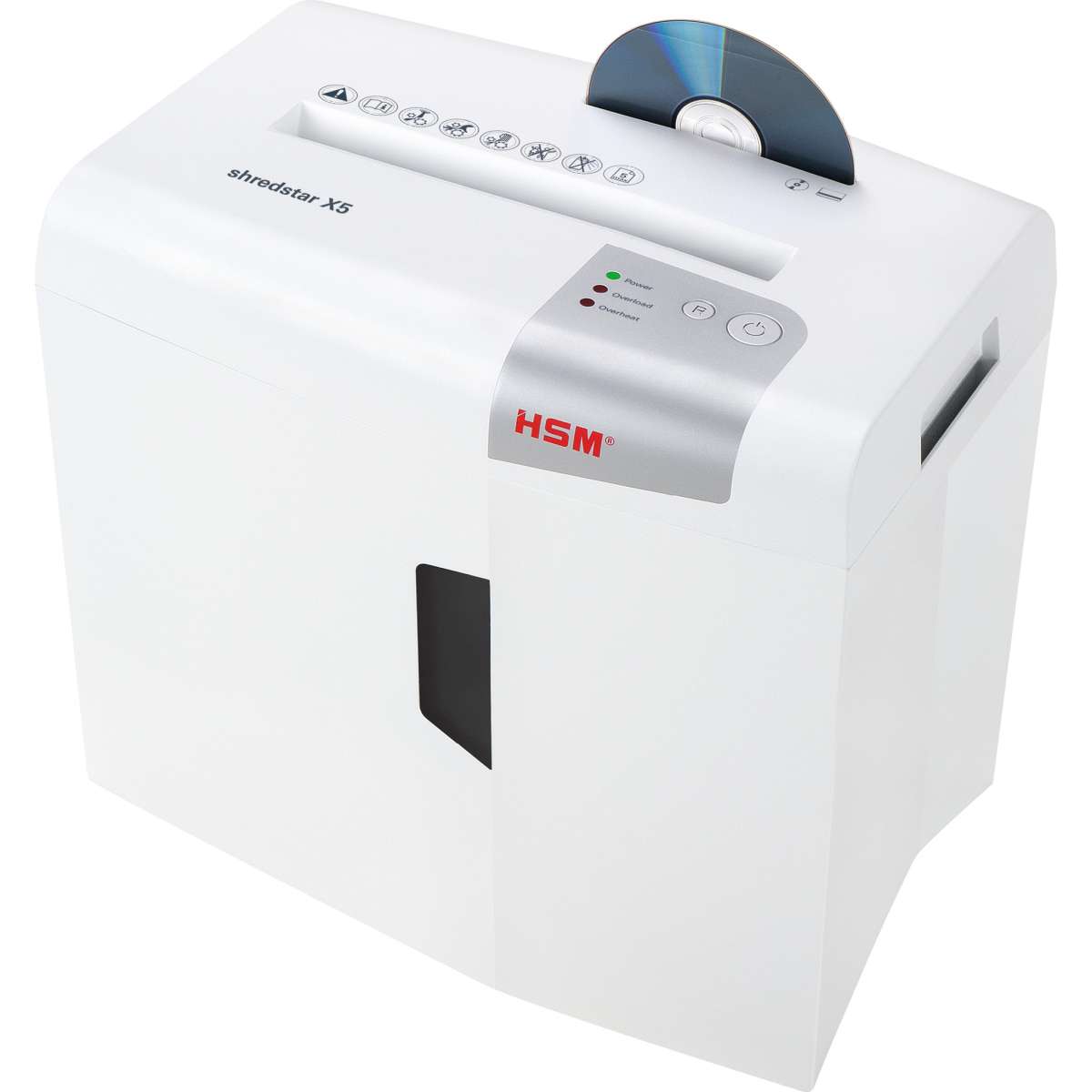 HSM shredstar X5 - 4.5 x 30 mm + sep. CD cutting unit | Document ...